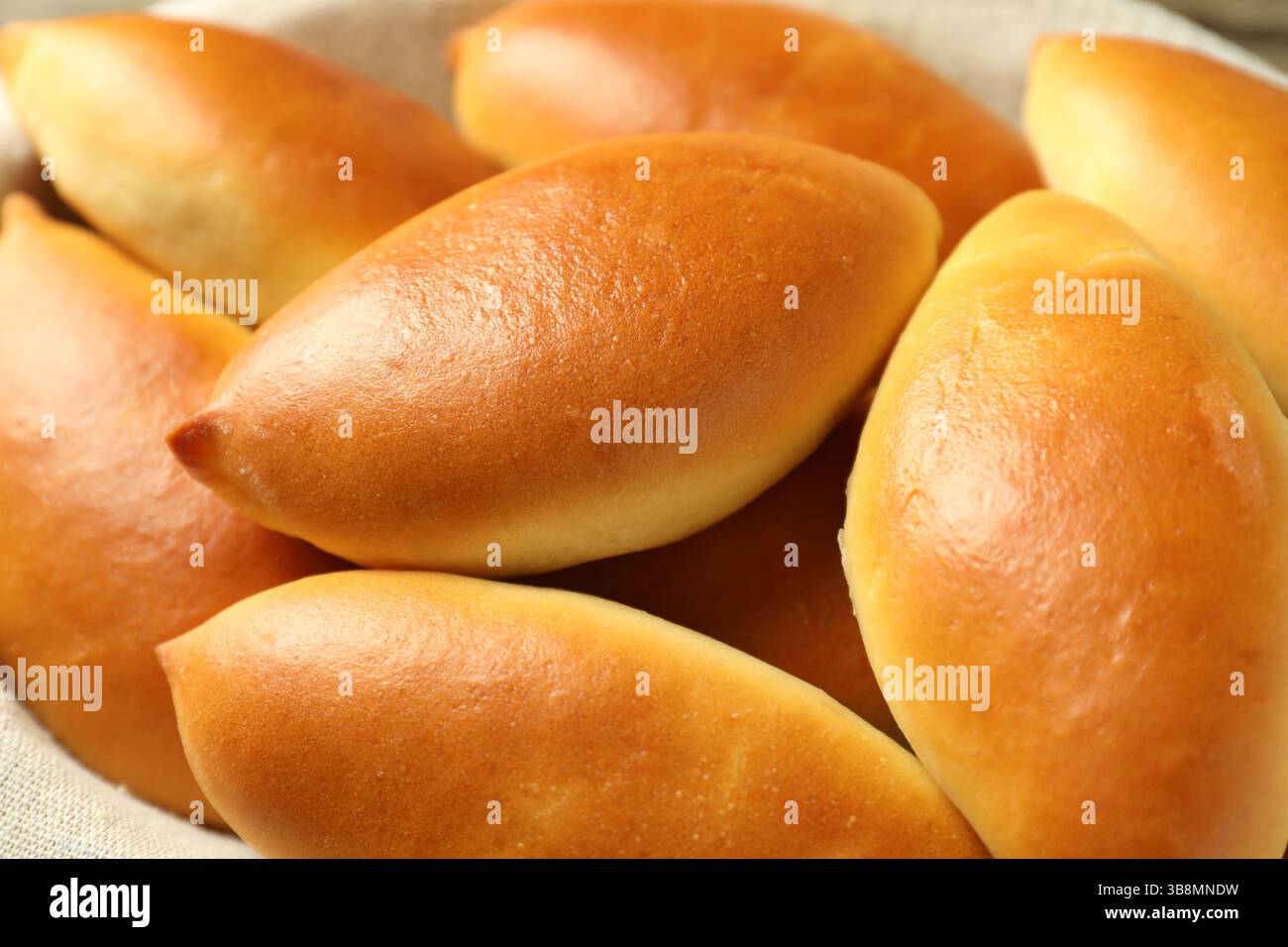 Yummy baked patties in hi-res stock photography and images - Alamy