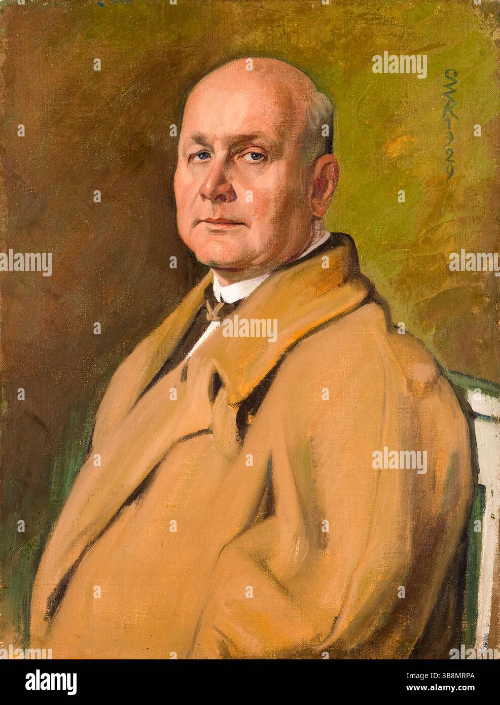 Alexej von Jawlensky. Portrait painting of the Russian expressionist ...