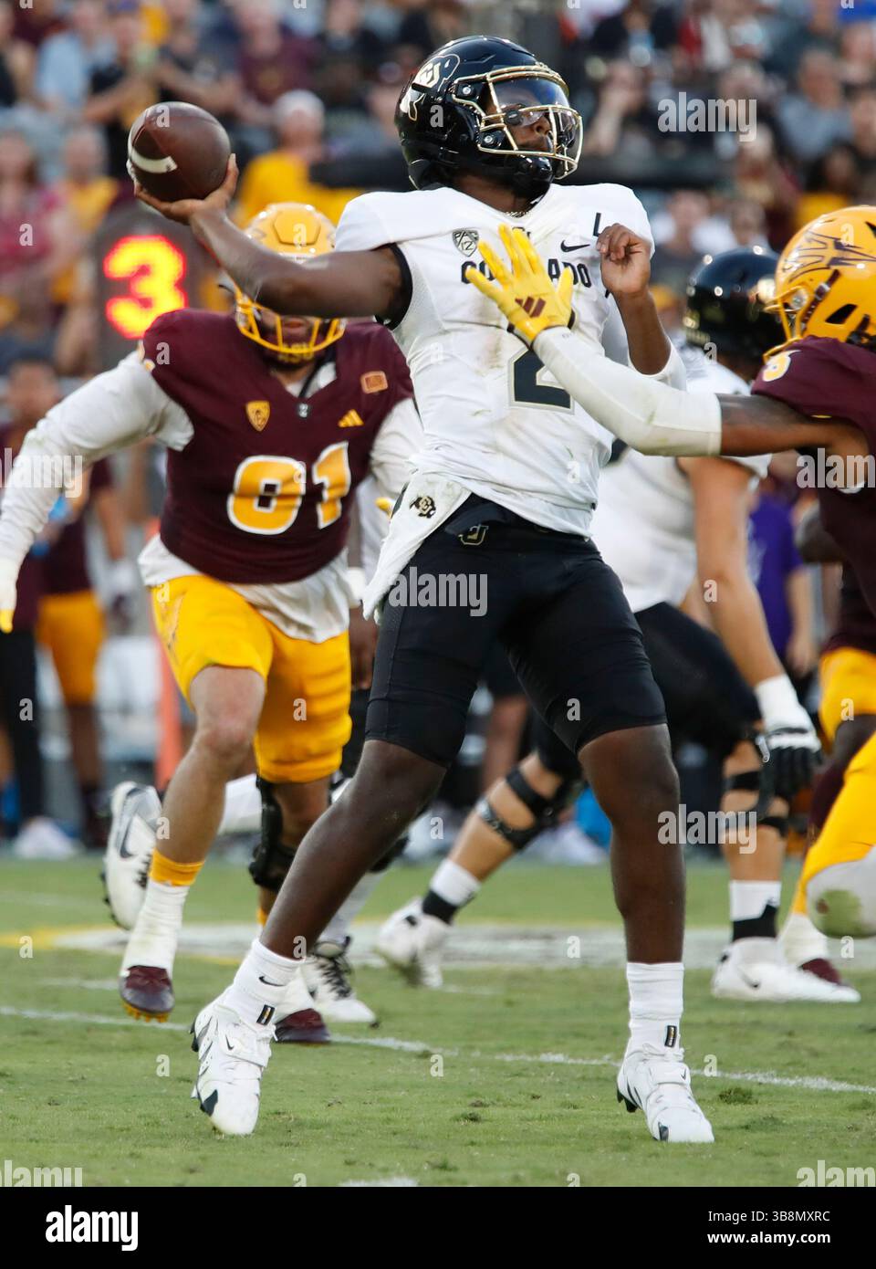 October 7, 2023: Colorado Buffaloes quarterback Shedeur Sanders (2 ...
