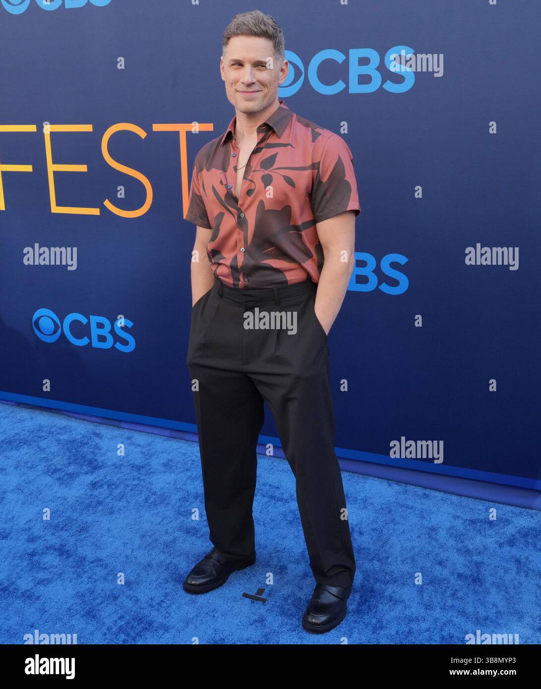 Los Angeles, USA. 07th May, 2025. Matt Lauria arrives at the CBS FEST ...