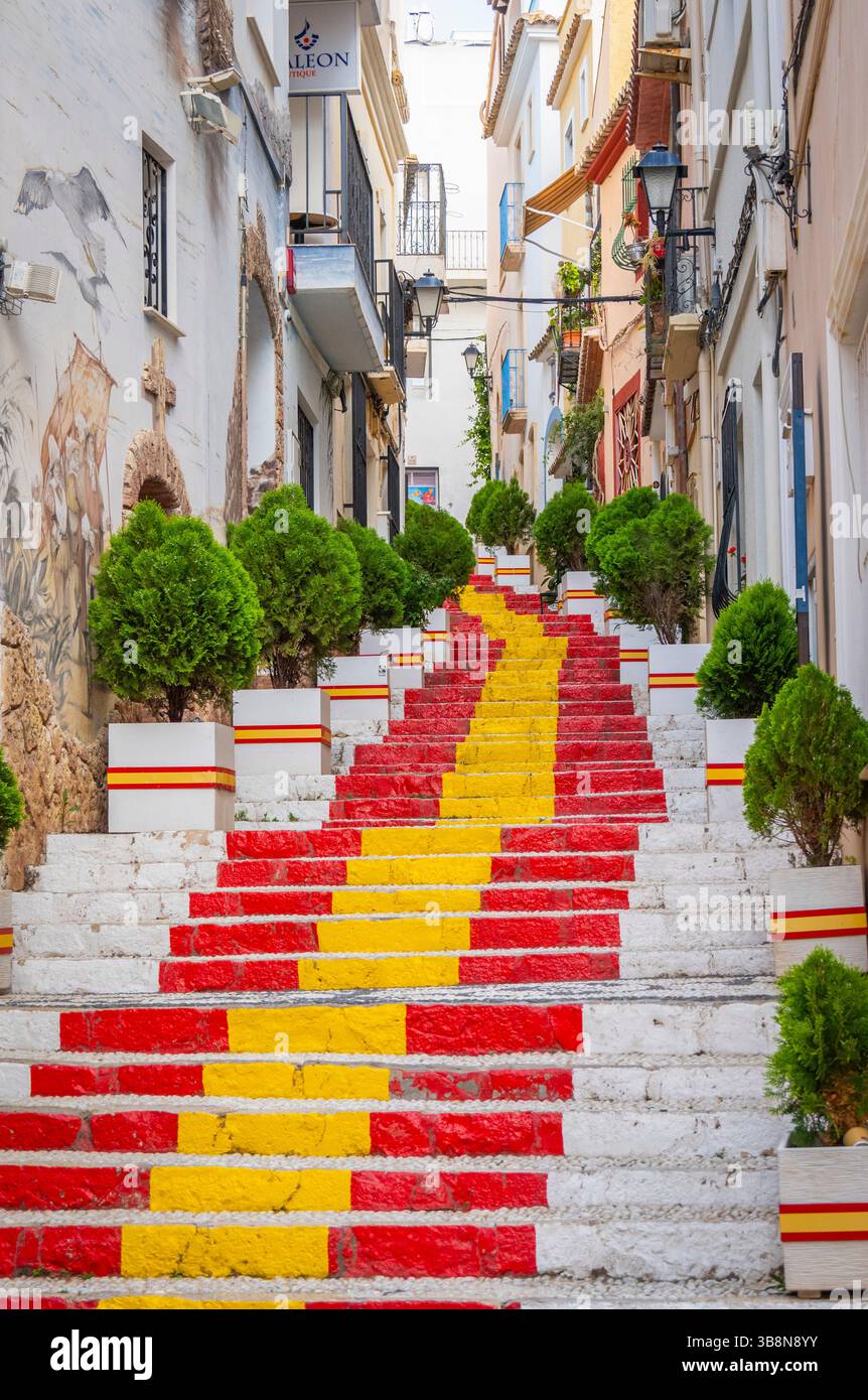Calp/ Calpe, Spain. 8th May, 2025. España. Views of Calpe/Calp in south ...