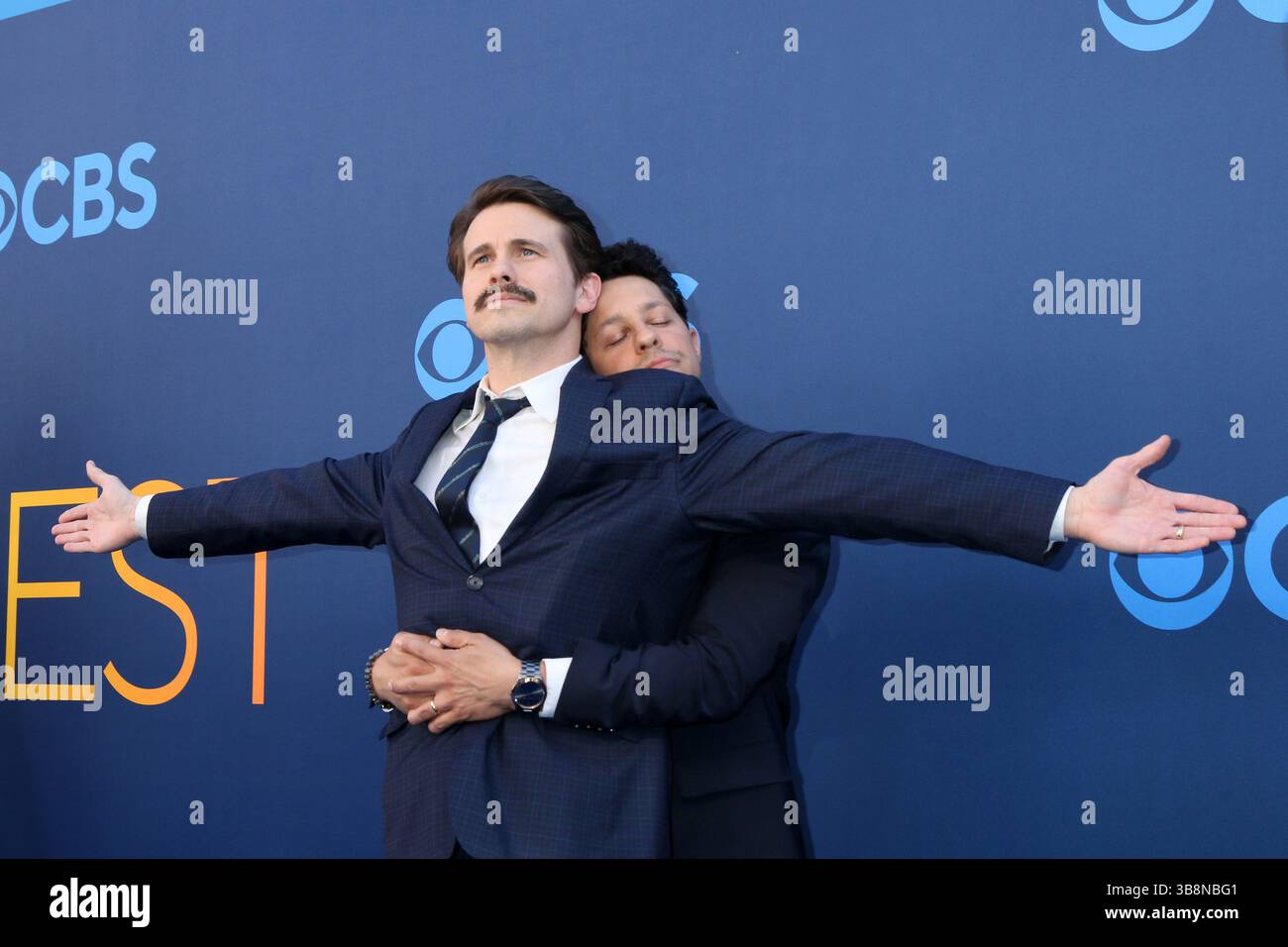 Los Angeles, USA. 7, May, 2025. Pictured left to right, Jason Ritter ...