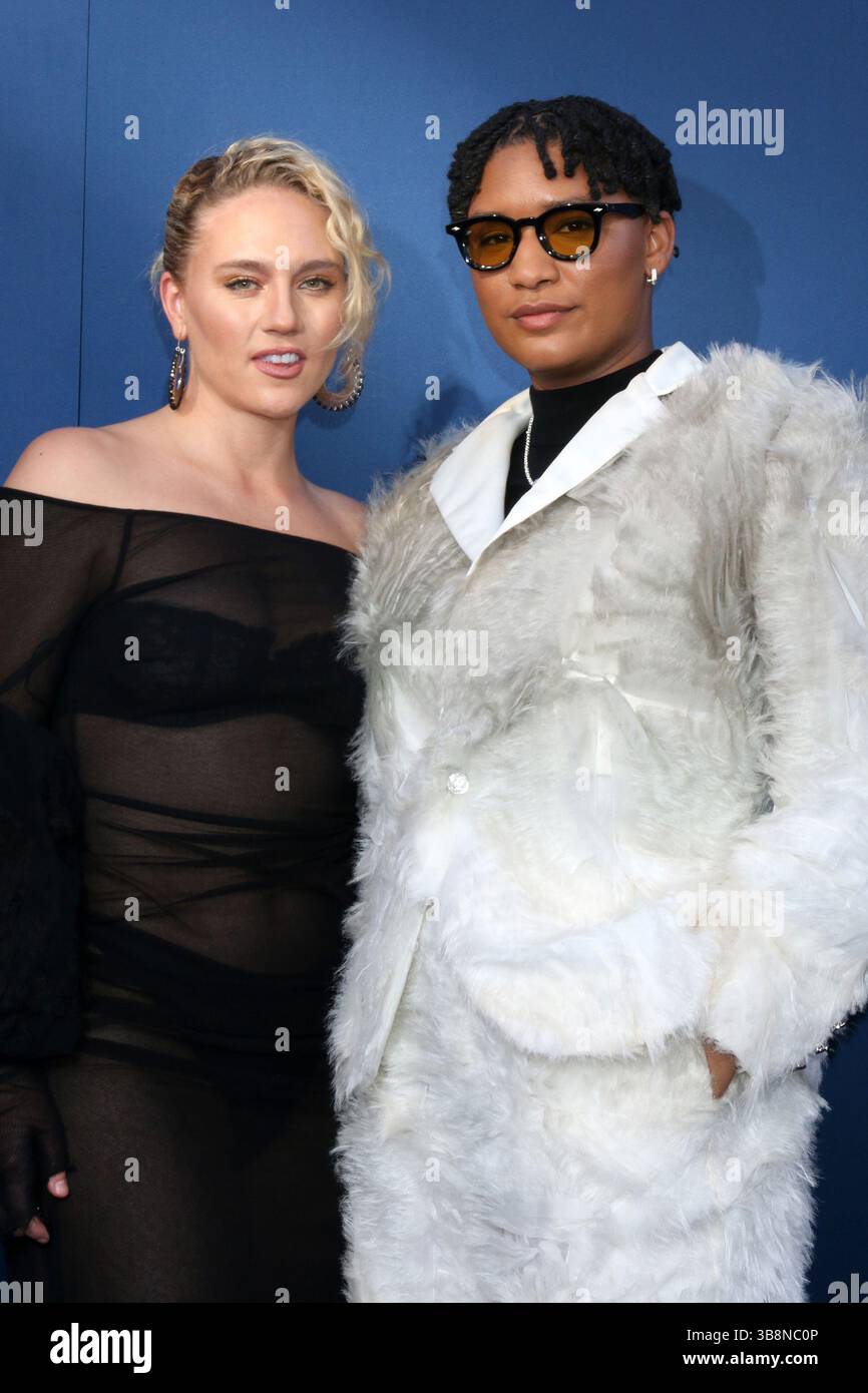Los Angeles, USA. 7, May, 2025. Pictured left to right, Kat Cunning ...