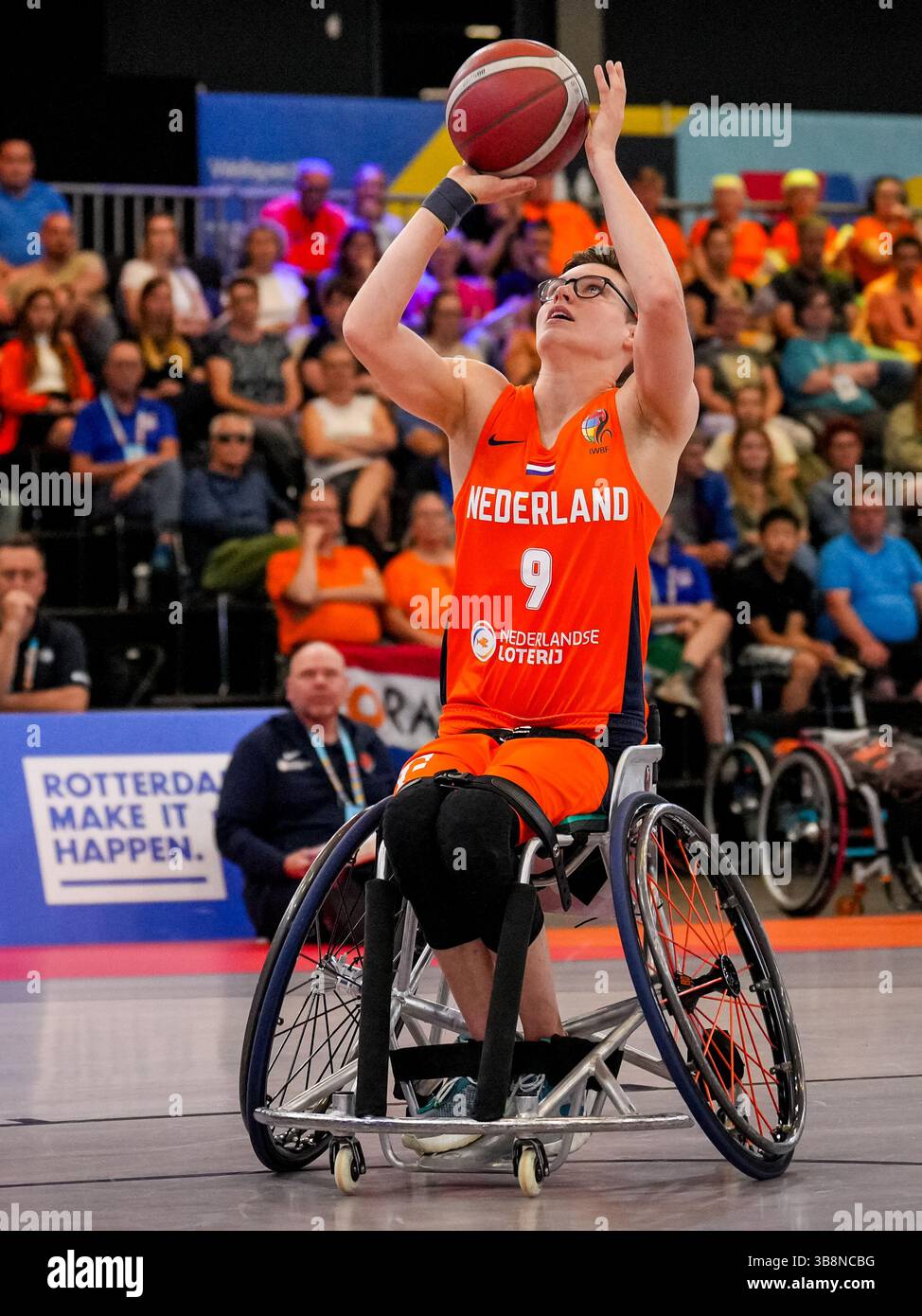 ROTTERDAM, NETHERLANDS - AUGUST 14: Bo Kramer of the Netherlands shoots ...