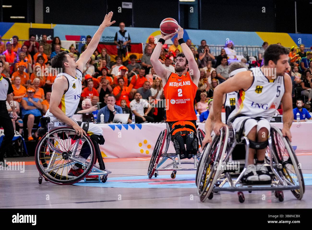 ROTTERDAM, NETHERLANDS - AUGUST 14: Mendel op den Orth of the ...