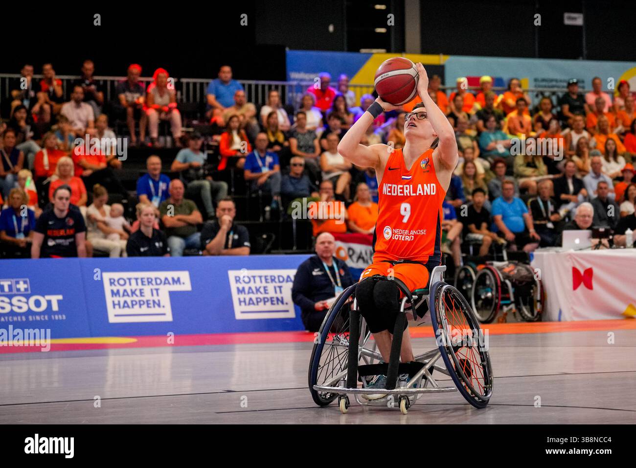 ROTTERDAM, NETHERLANDS - AUGUST 14: Bo Kramer of the Netherlands shoots ...