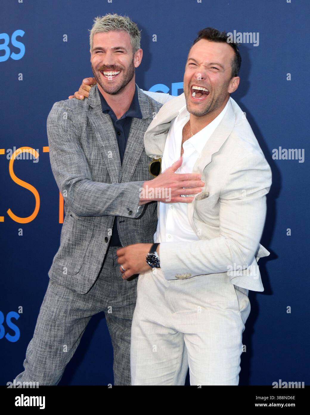 Los Angeles, USA. 7, May, 2025. Pictured left to right, Austin Stowell ...