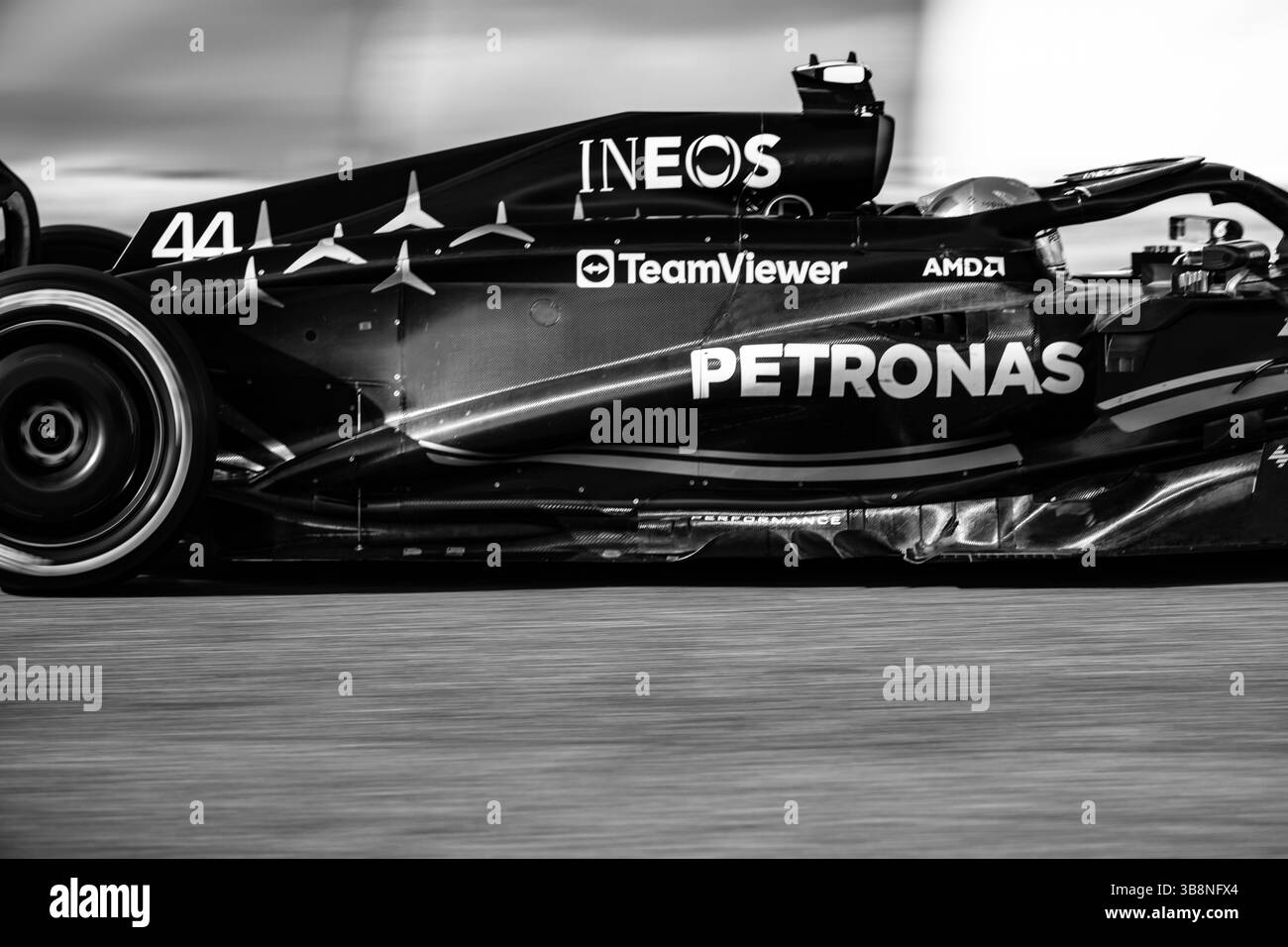 Lewis hamilton 2023 japan Black and White Stock Photos & Images - Alamy