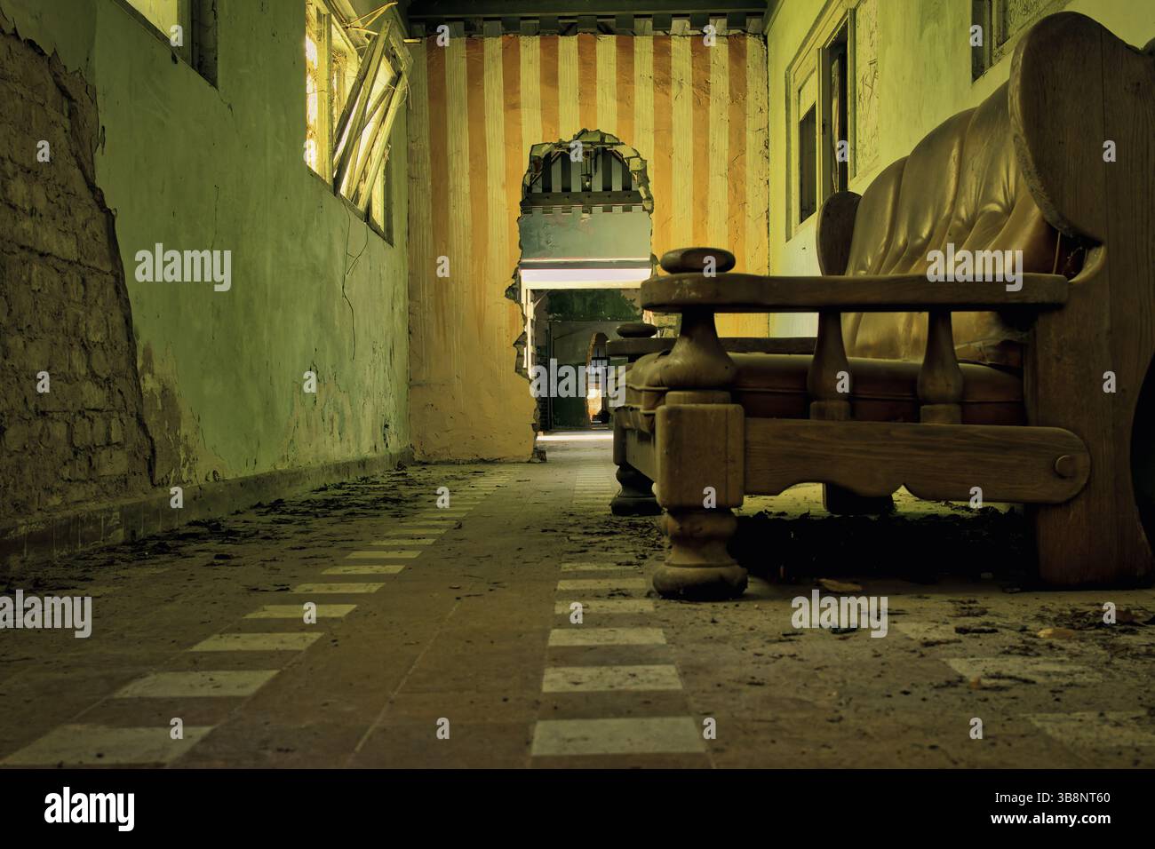 Old abandoned dirty urbex creppy lost place decay Stock Photo - Alamy