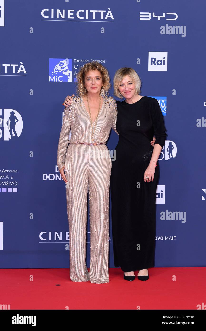 Valeria Golino, Valeria Bruni Tedeschi 70th Edition David of Donatello ...