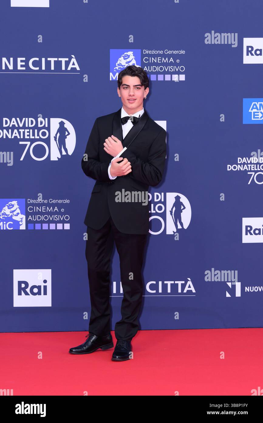 Samuele Carrino 70th Edition David of Donatello Awards Red Carpet part ...
