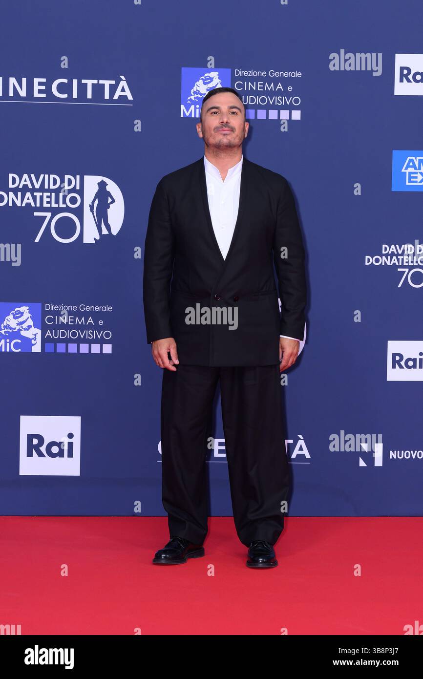 Francesco Di Leva 70th Edition David of Donatello Awards Red Carpet part 2 Cinecittà Studios ...
