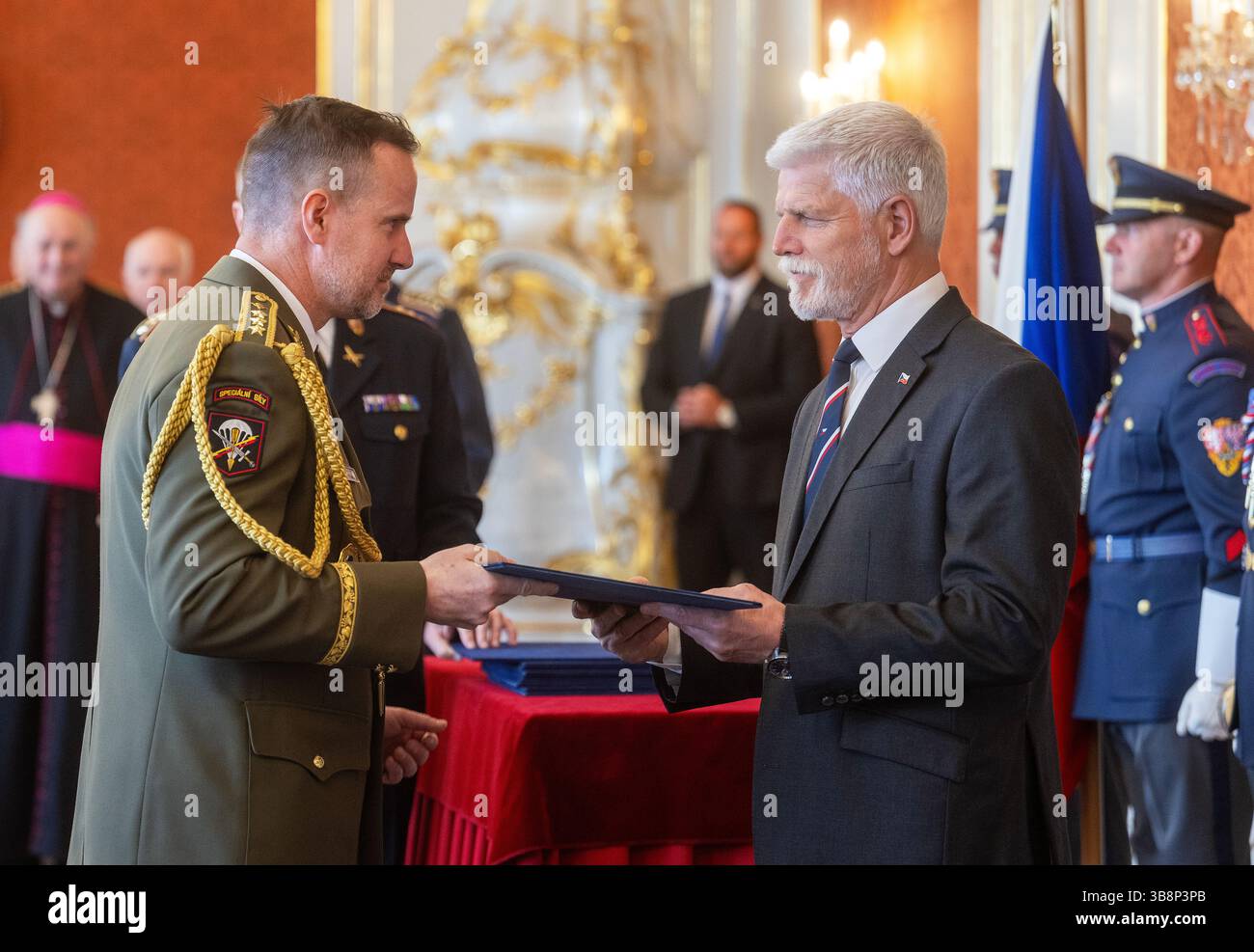 Prague, Czech Republic. 08th May, 2025. Czech President Petr Pavel ...