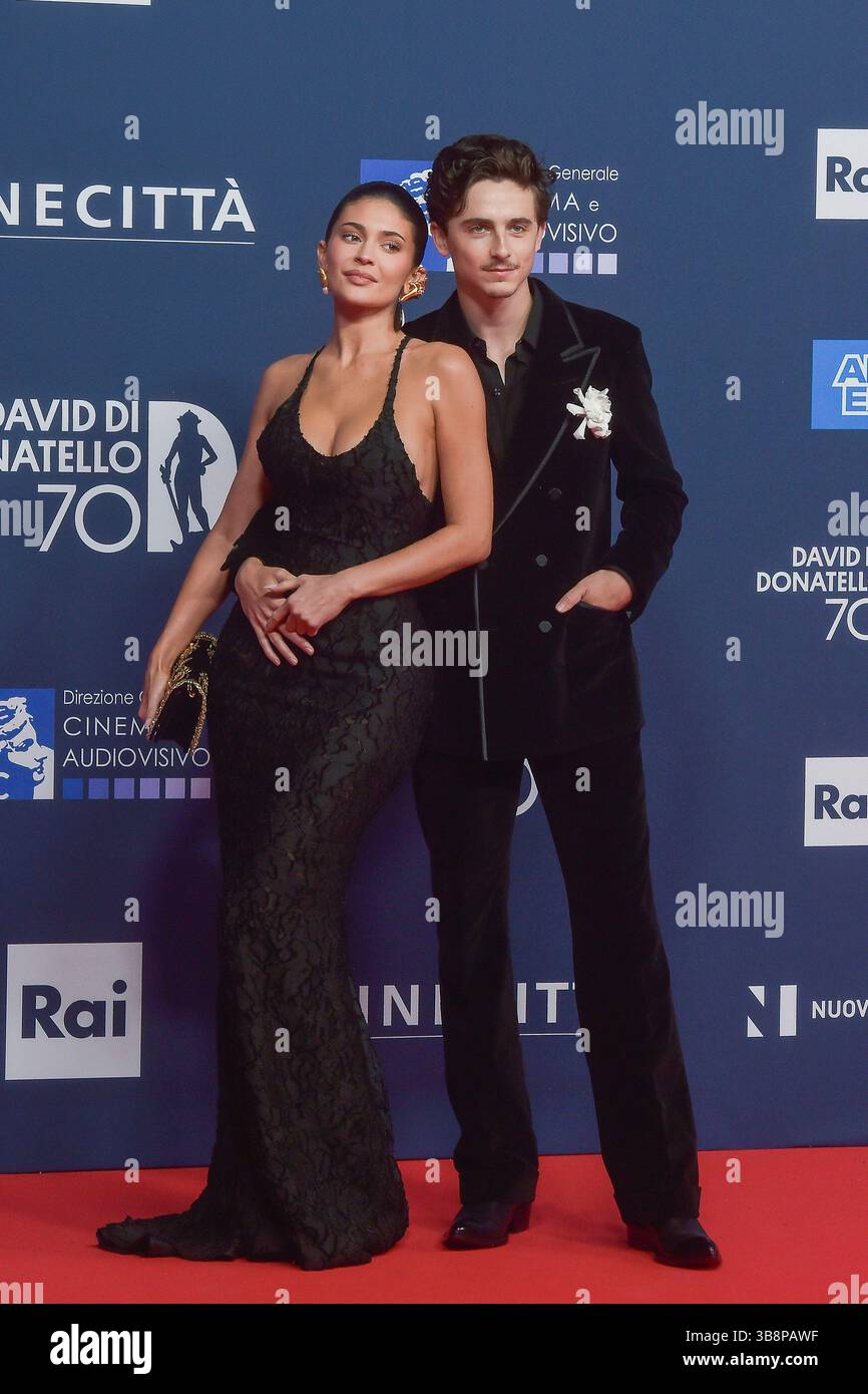 Italy, Rome, May 7th, 2025 - 70th David di Donatello Award Ceremony Red carpet Pictured ...