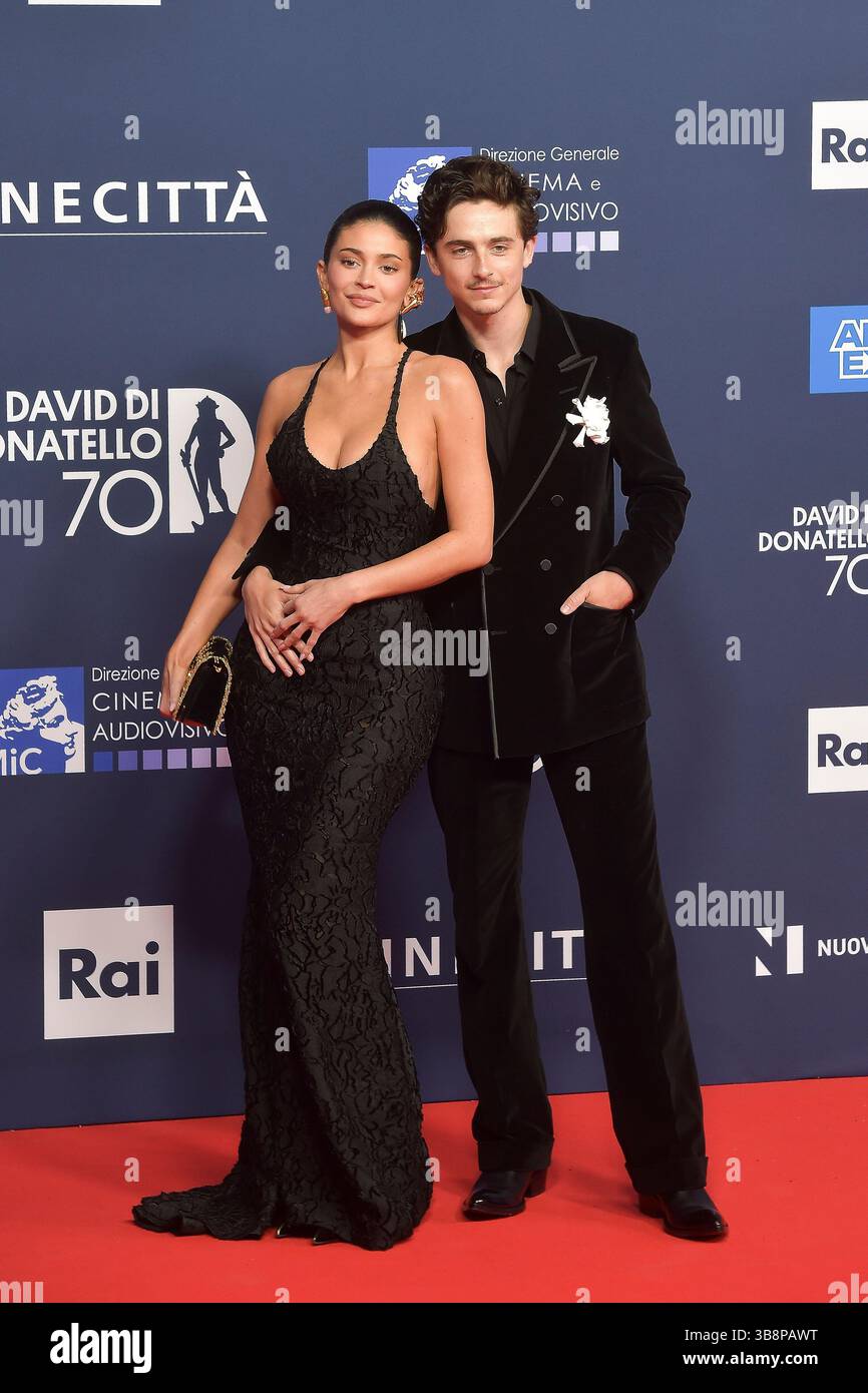 Italy, Rome, May 7th, 2025 - 70th David di Donatello Award Ceremony Red ...