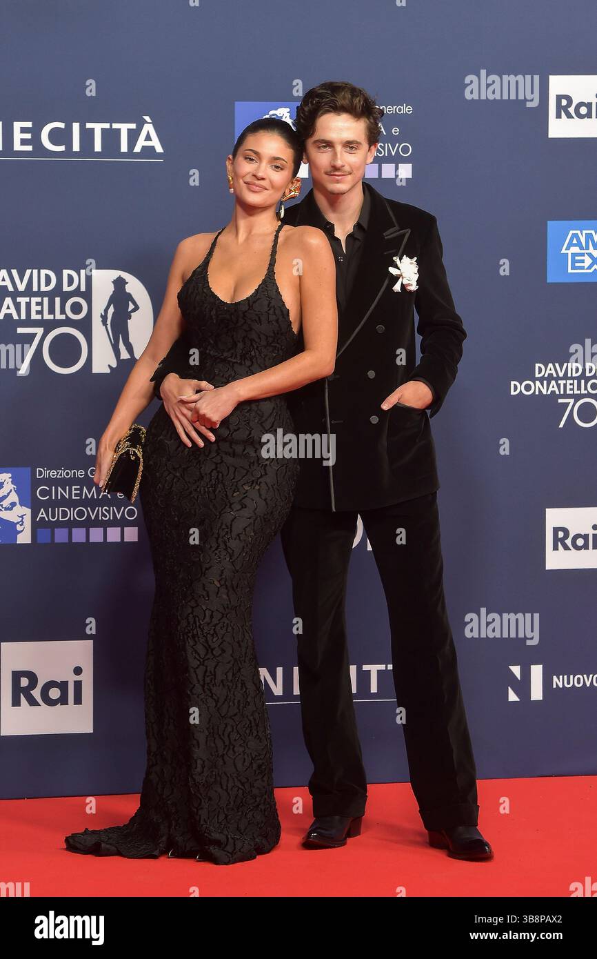 Italy, Rome, May 7th, 2025 - 70th David di Donatello Award Ceremony Red ...