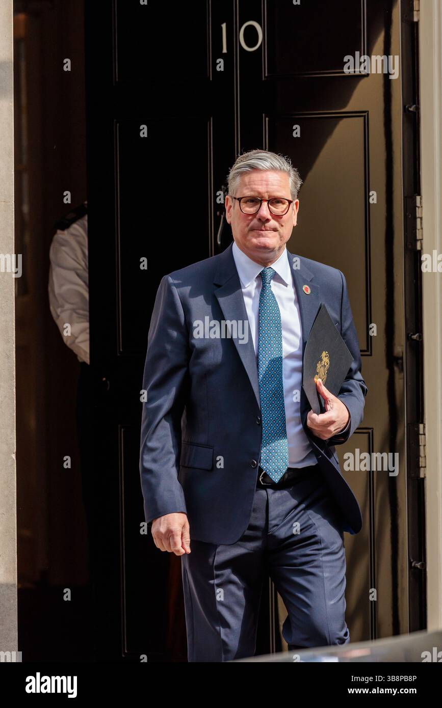 Downing Street, London, UK. 8th May 2025. British Prime Minister, Keir ...