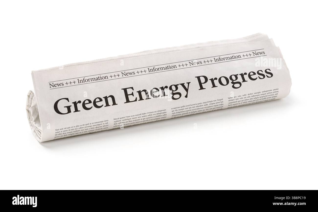 Green energy transition clean Cut Out Stock Images & Pictures - Alamy