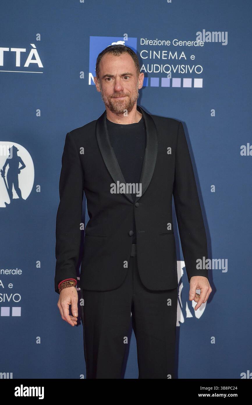 Italy, Rome, May 7th, 2025 - 70th David di Donatello Award Ceremony Red carpet Pictured: Elio ...