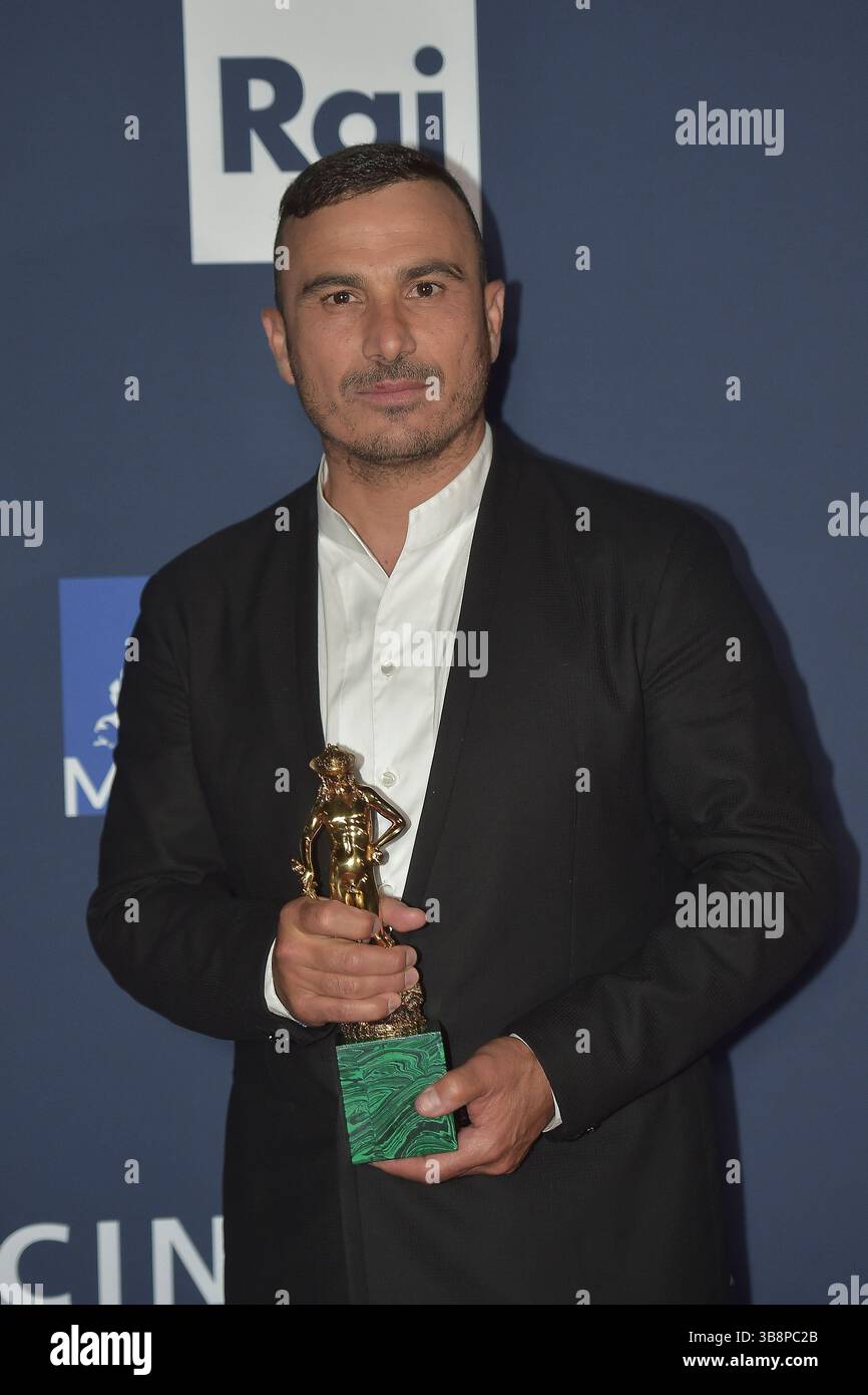 Italy, Rome, May 7th, 2025 - 70th David di Donatello Award Ceremony Red carpet Pictured ...