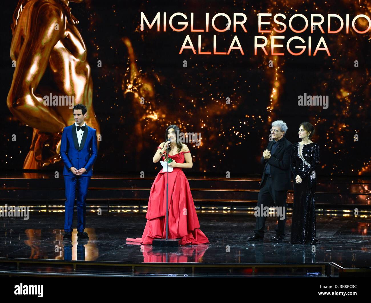 Rome, 70th edition of the David di Donatello, ceremony In the photo ...