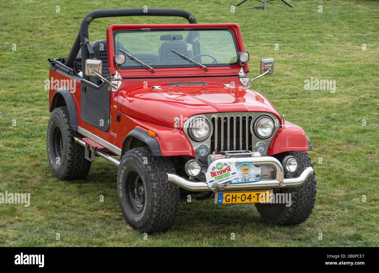 Tiel, The Netherlands, 04.05.2025, Classic open-bodied off road vehicle ...