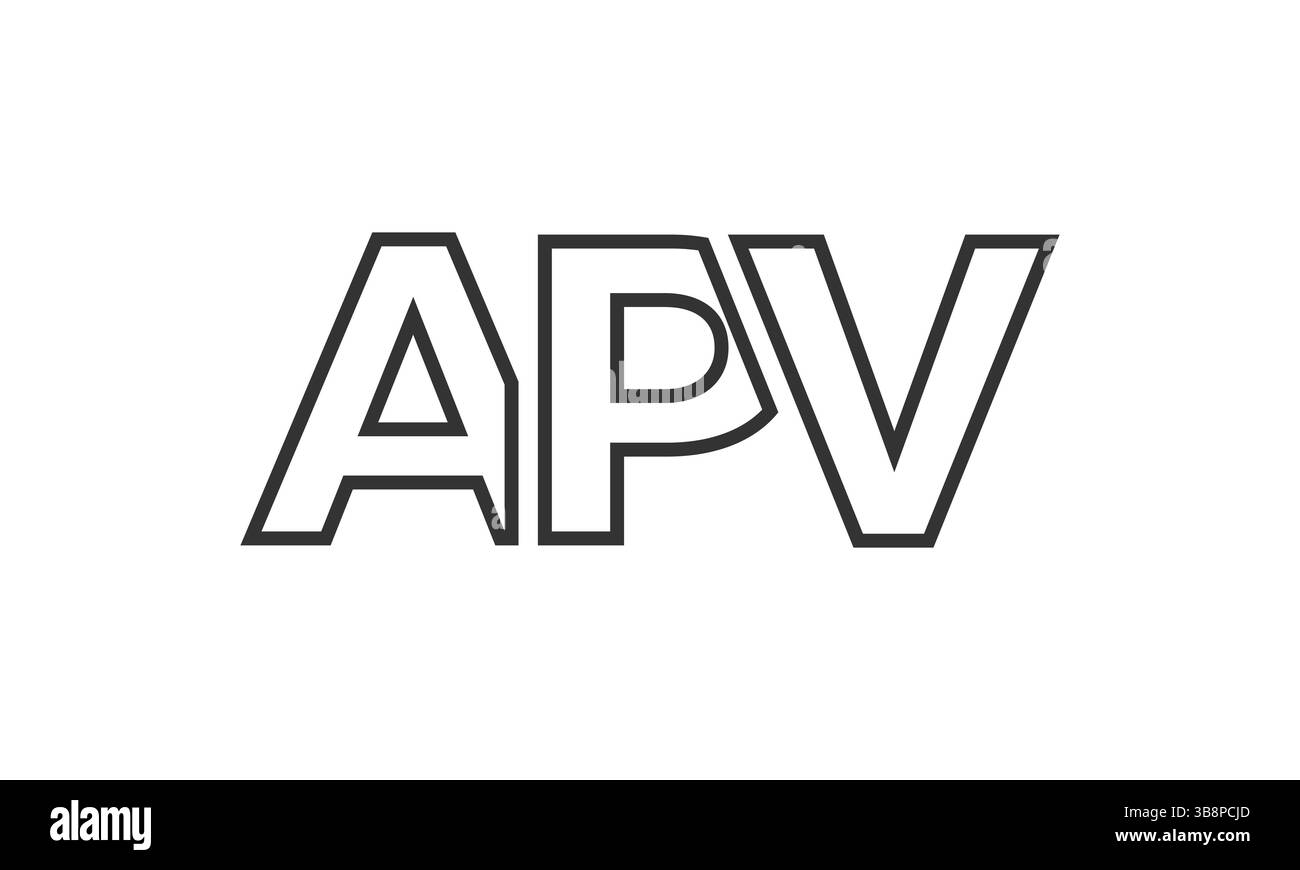 Apv business company logo Stock Vector Images - Alamy