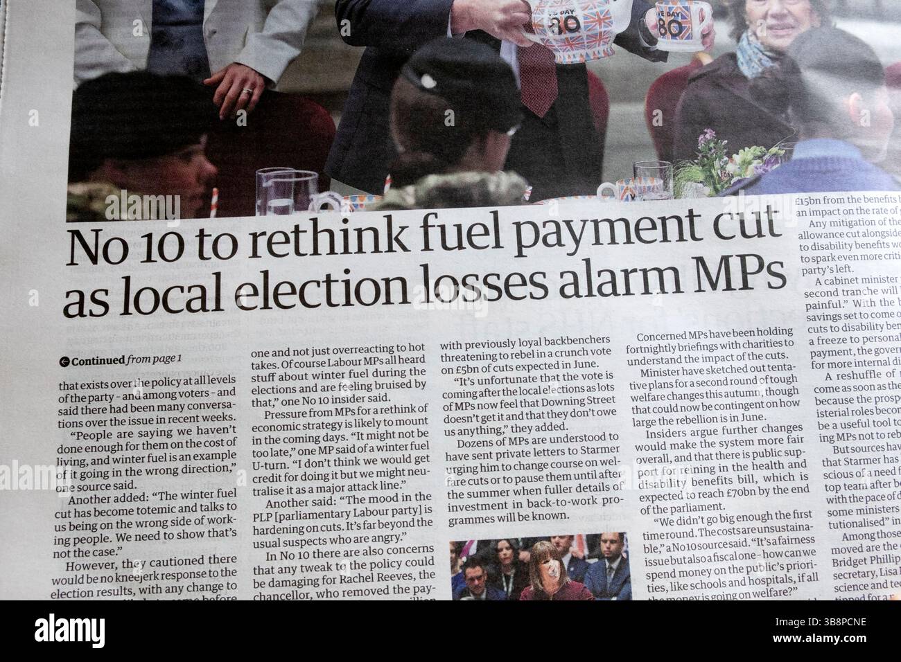 'No 10 (Downing Street) to rethink fuel payment cut as local election ...