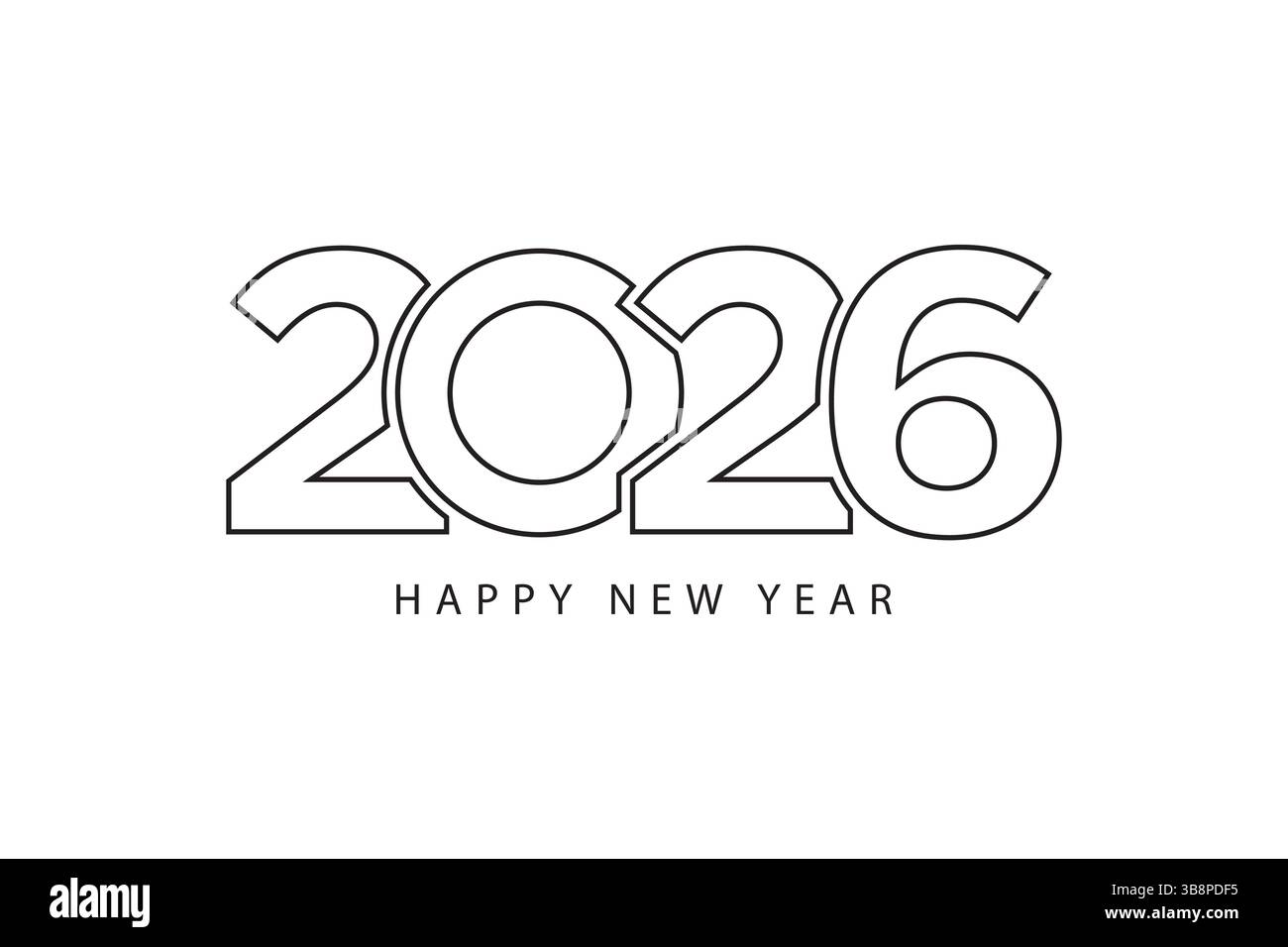 Simple 2026 text Cut Out Stock Images & Pictures - Alamy