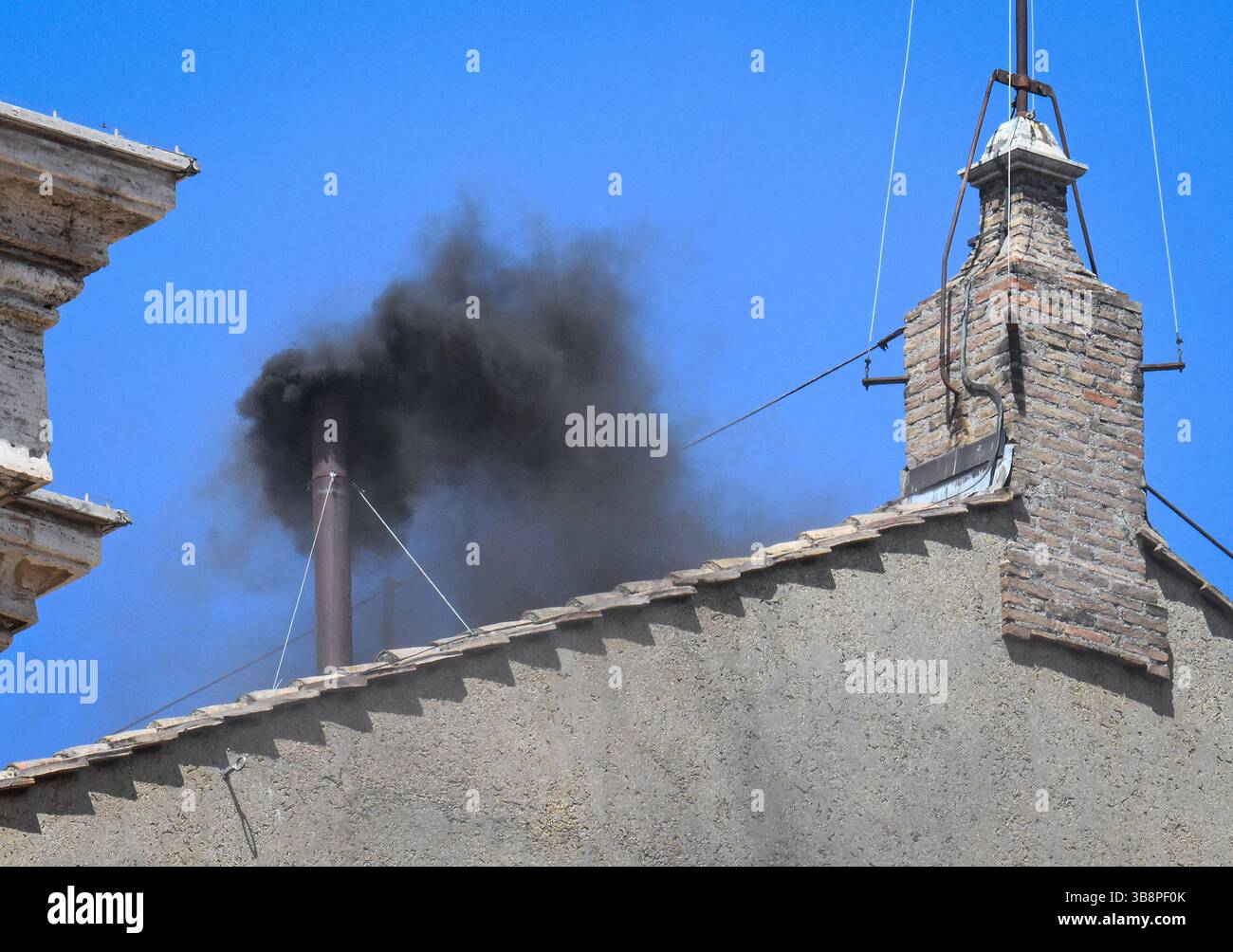 Rom, Vatikan 08.05.2025 Papstwahl / Konklave: 133. Kardinaele waehlen ...