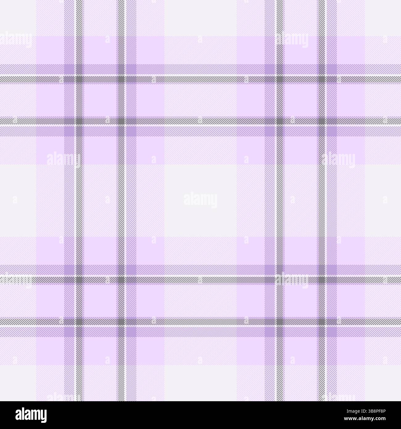 Subtle tartan pattern. Soft pastel purple plaid texture. Classic design ...