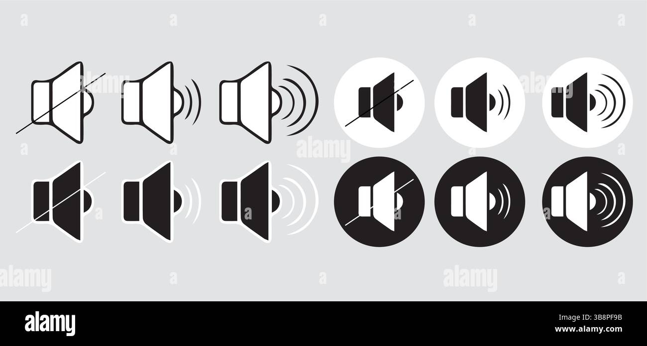 Volumeup Stock Vector Images - Alamy