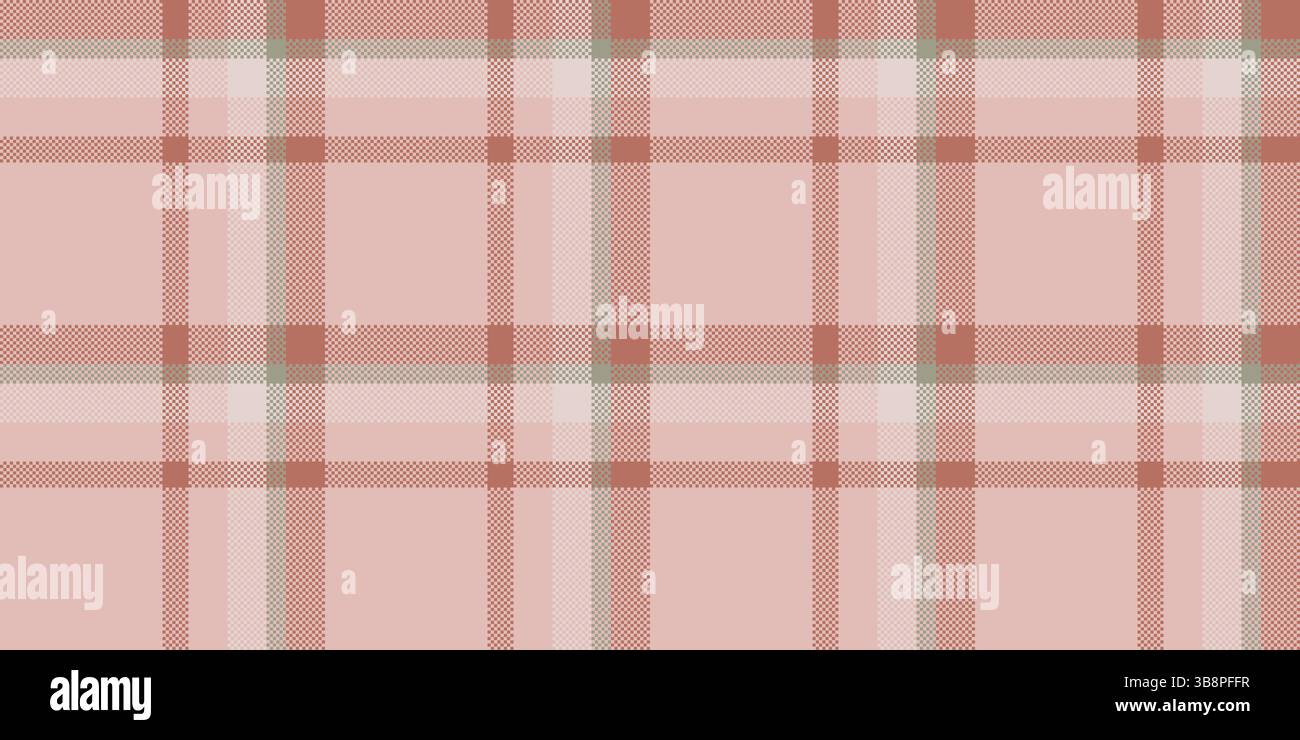 Soft pink and dusty rose plaid pattern. Perfect for textile design ...