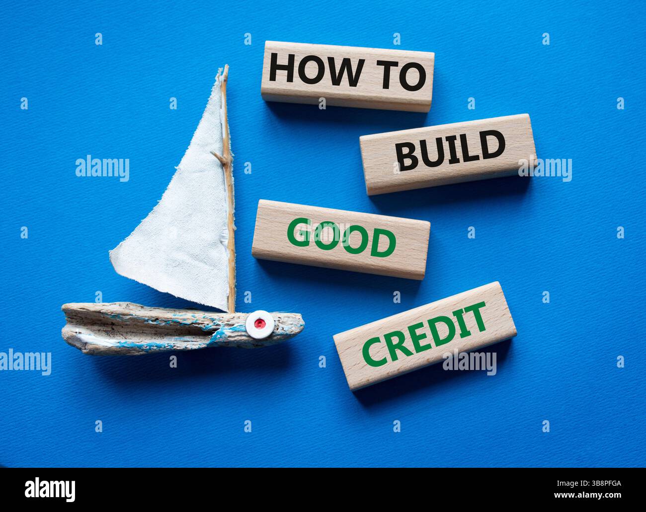How to build good credit symbol. Concept words How to build good credit ...