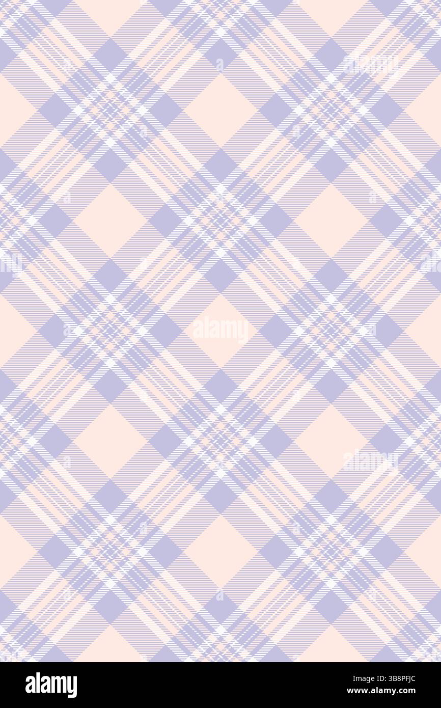 Elegant pastel plaid pattern in soft lilac and peach tones. Perfect for ...