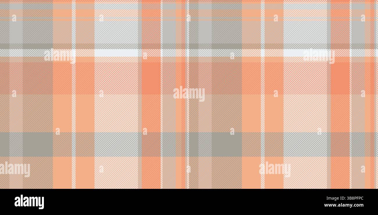Subtle peach and gray plaid pattern. Perfect for textile design ...