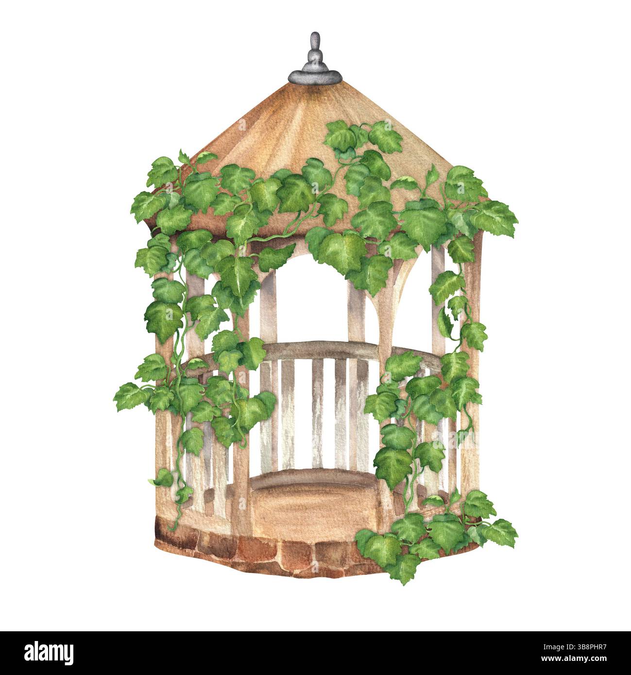 Close up hand drawn leaves pattern Cut Out Stock Images & Pictures - Alamy