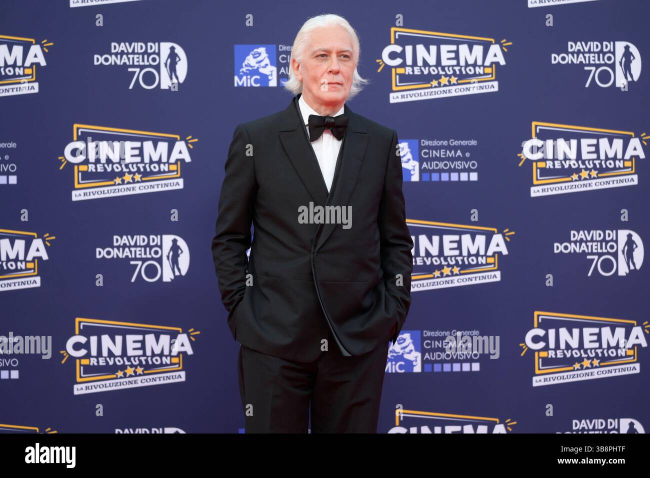 Rome, Italy. 07th May, 2025. Tommaso Ragno attends the red carpet of ...