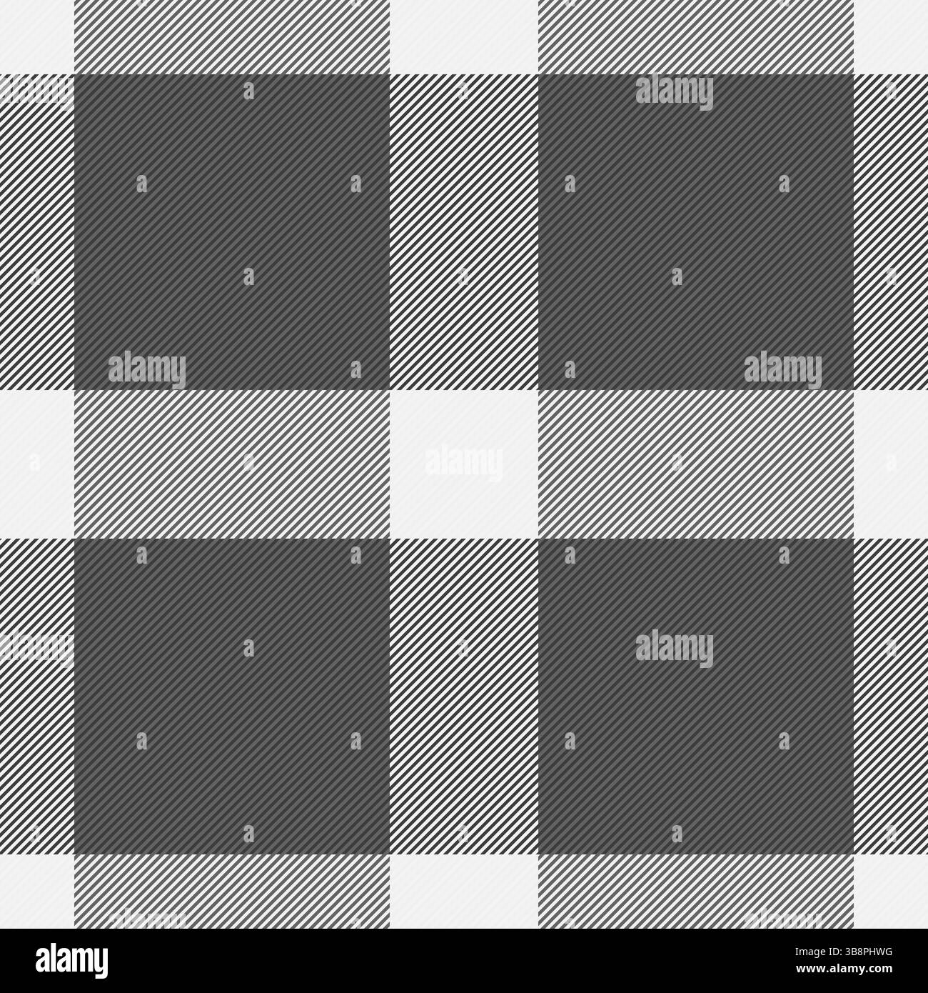 Stylish grayscale buffalo plaid pattern. Perfect for textile design ...