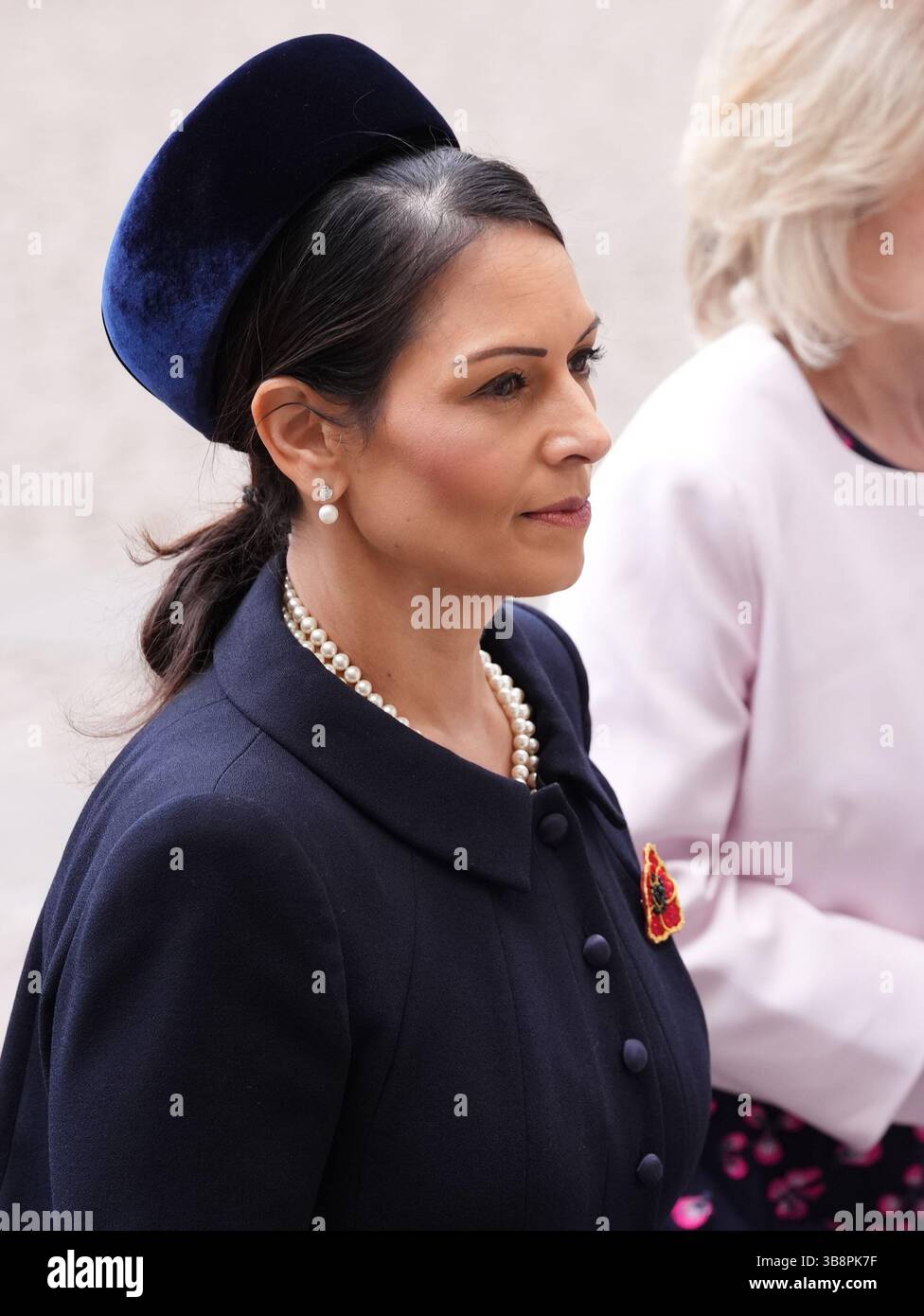 Shadow foreign secretary Dame Priti Patel arrives to attend a Service ...