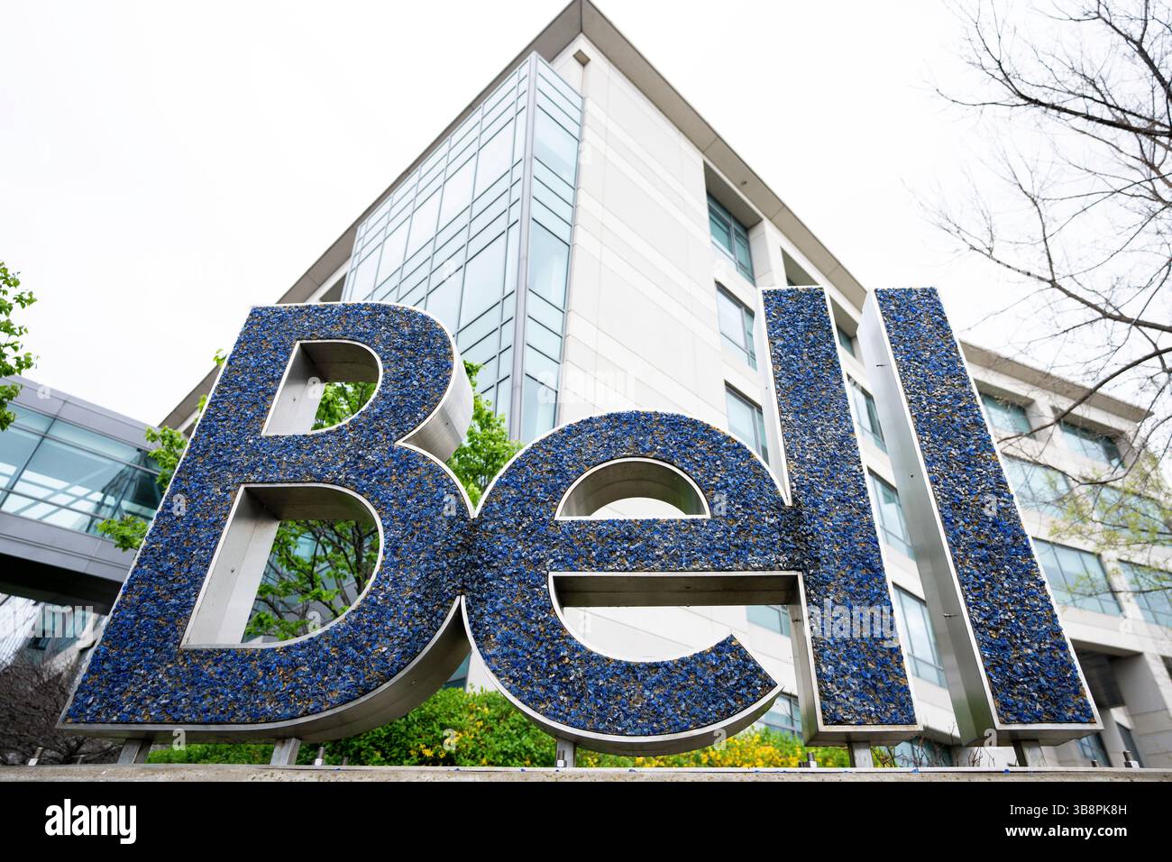 Bell signage is seen at BCE Inc., headquarters in Montreal on Wednesday ...
