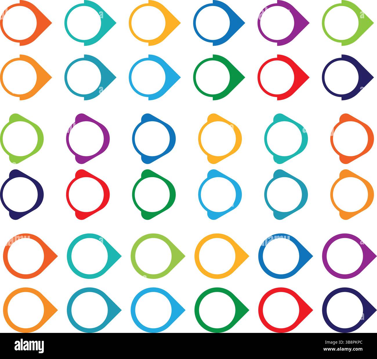 List with markers Stock Vector Images - Alamy