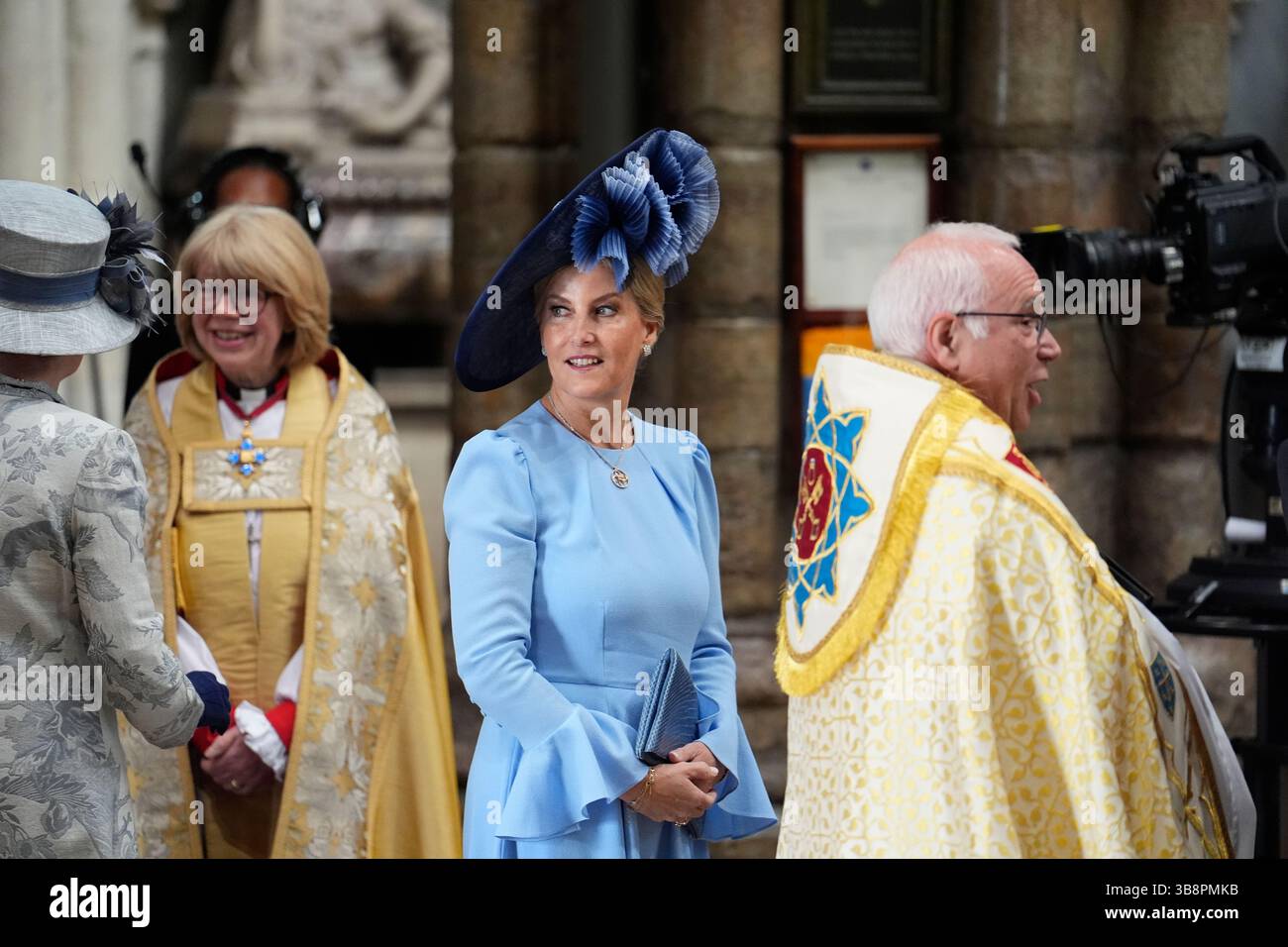 The Duchess of Edinburgh attends a service of thanksgiving at ...