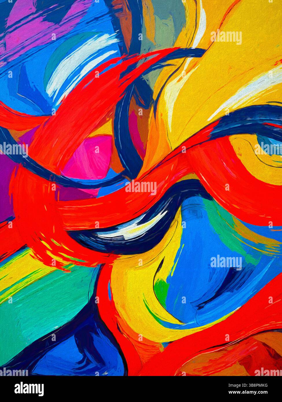 CONTEMPORARY ART: "Serpentine" by Edmund Nagele FRPS (2025 Stock Photo ...