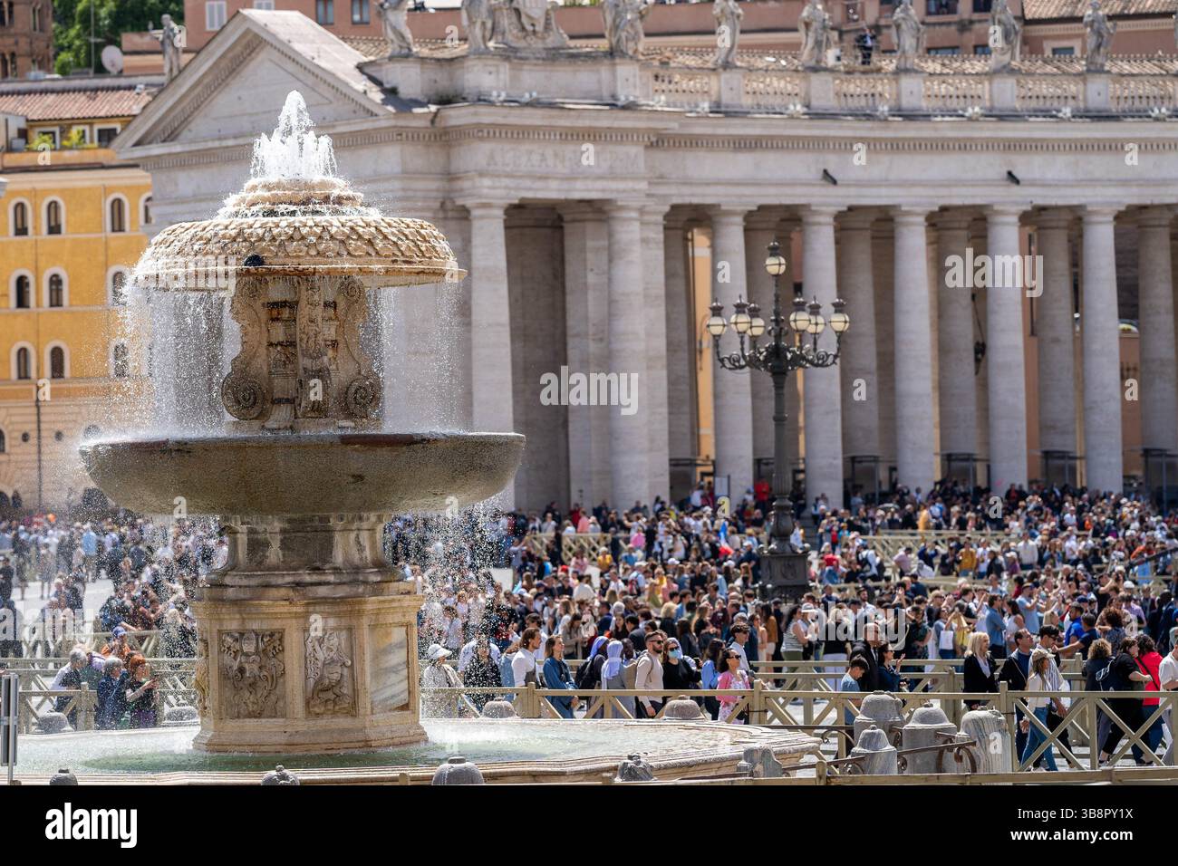 San Pietro, Italy. 08th May, 2025. during the Conclave, St. Peter's ...