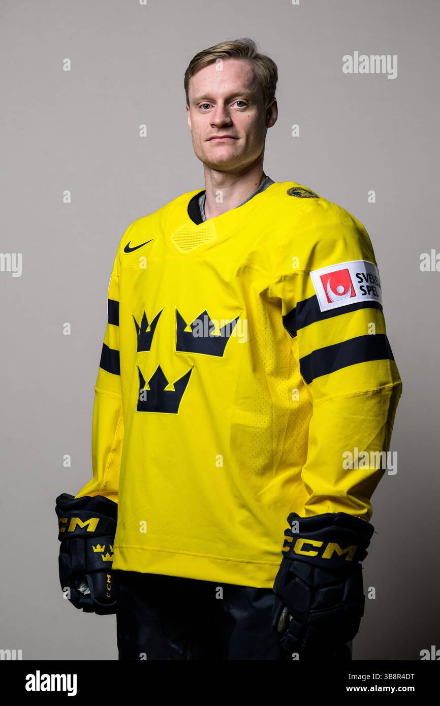 Anton Bengtsson of, Sweden. , . poses for a portrait ahead of the 2025 ...