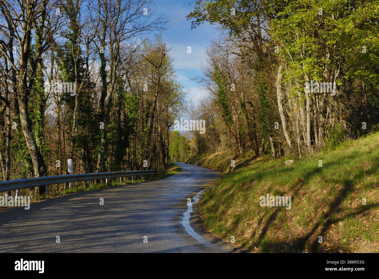 France Isère : route des Gorges du Nan au printemps Stock Photo - Alamy
