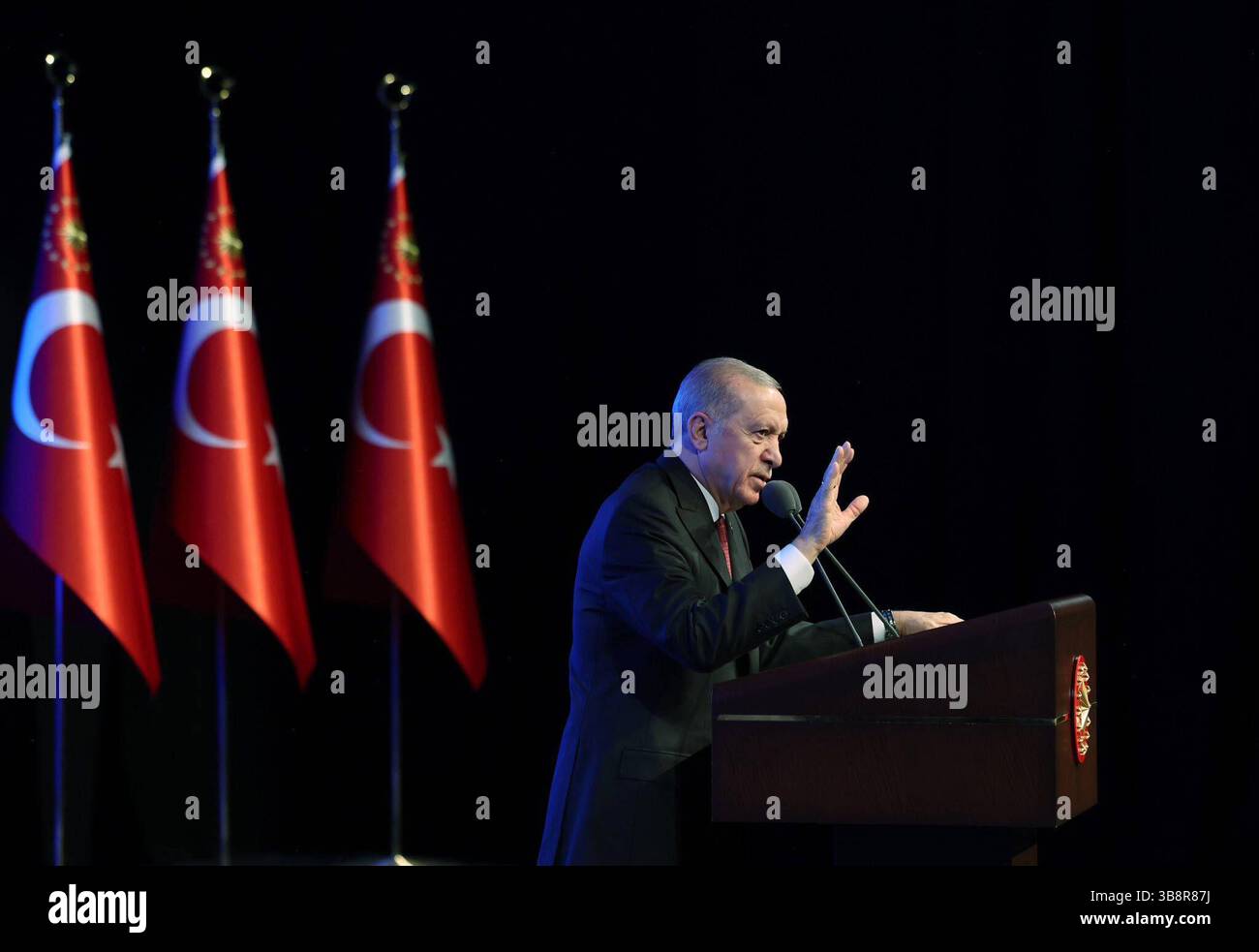 Turkish President Recep Tayyip Erdoan receives the new Brazilian ...