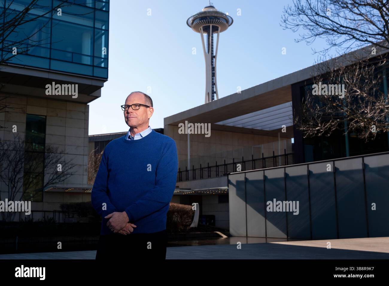 Gates Foundation CEO Mark Suzman poses for a portrait at the Gates ...