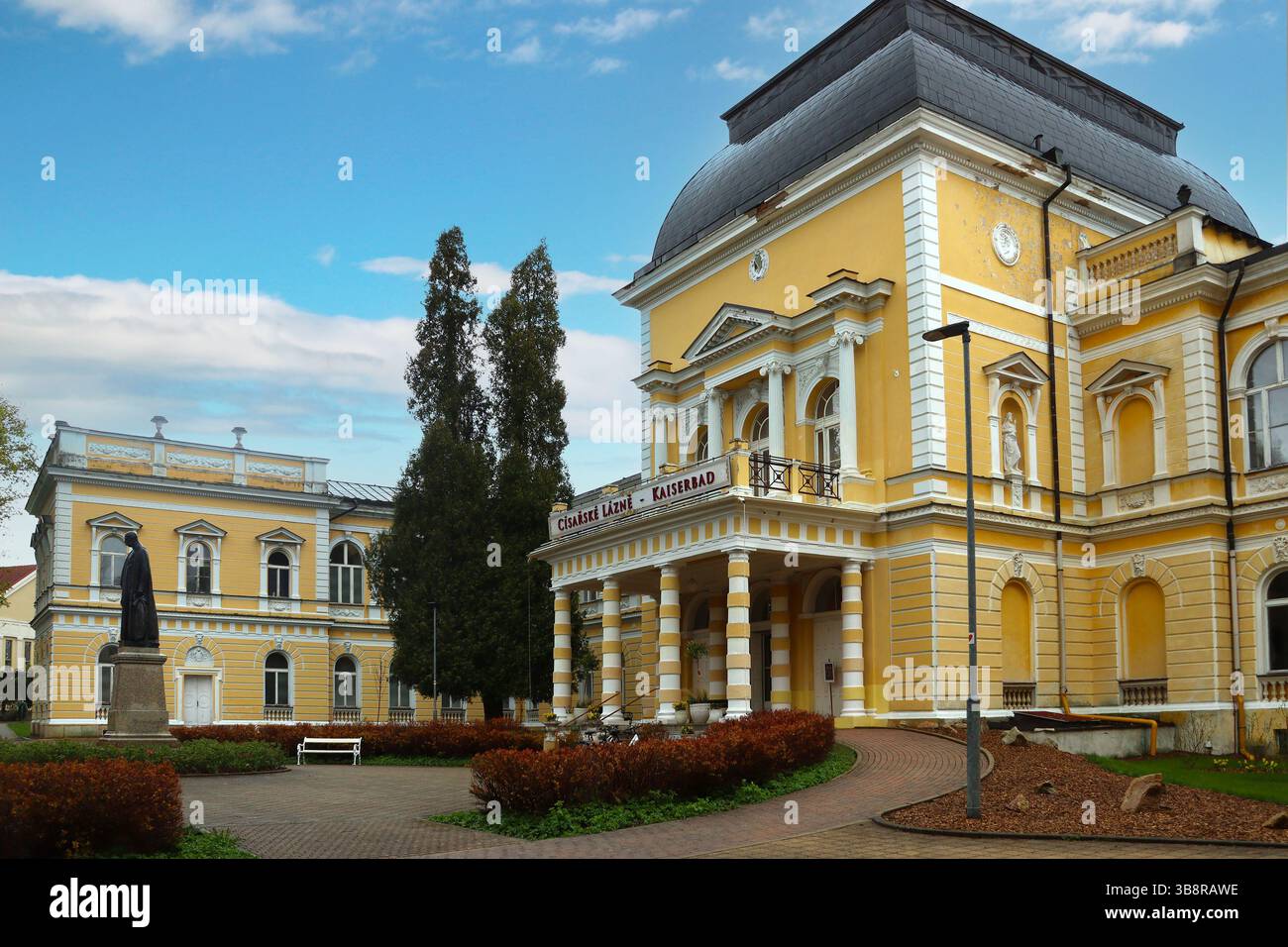 Building of the Kaiserbad in Viennese Neo-Renaissance architectural ...